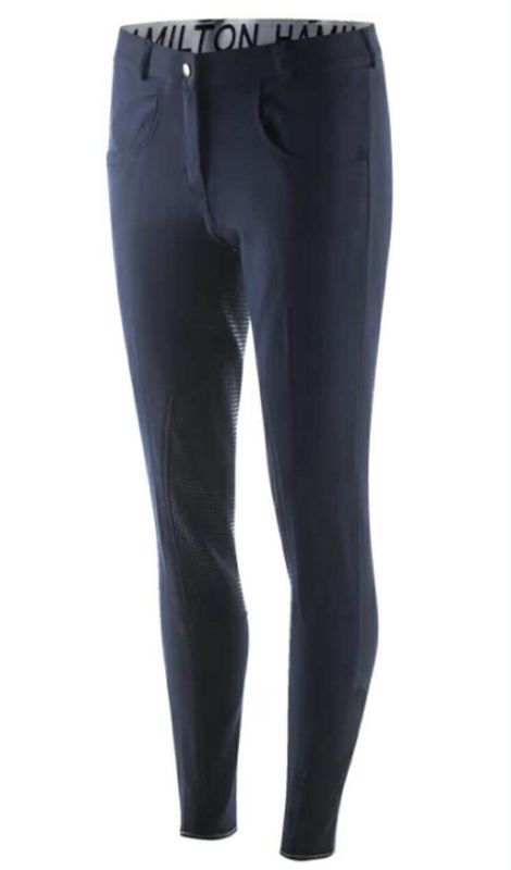 Hamilton Paris Grip Riding Breeches Sort - Horse & You